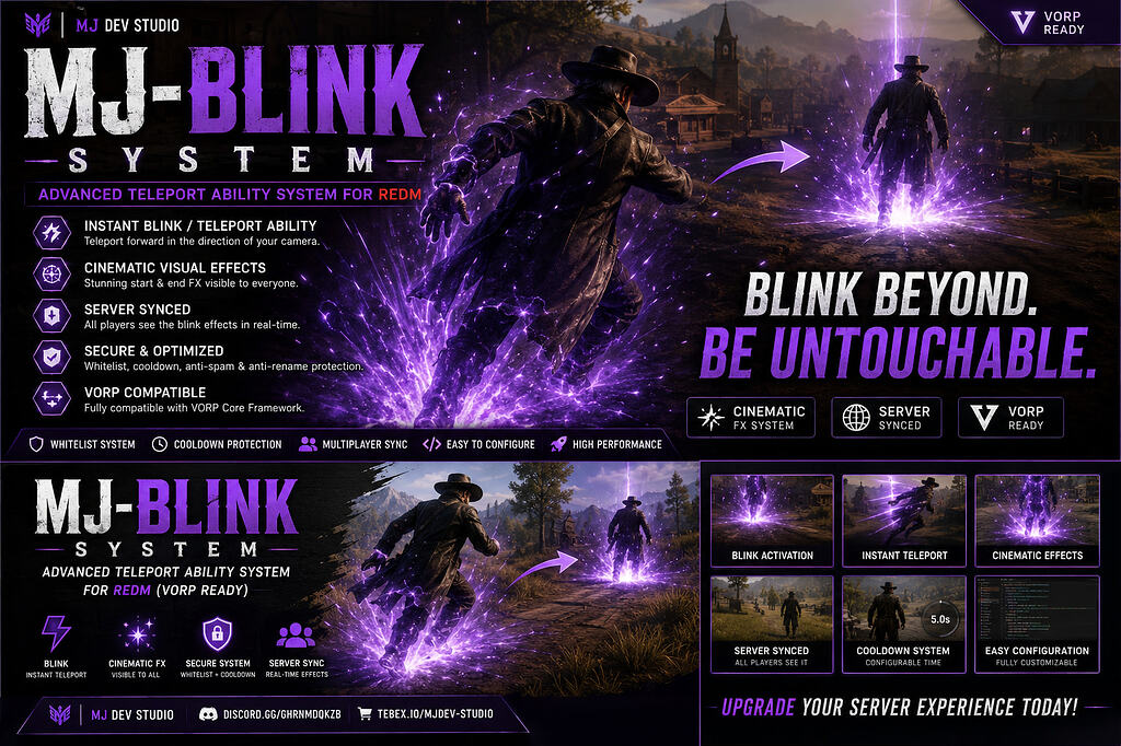 MJ-Blink Magic - RedM Releases - Cfx.re Community