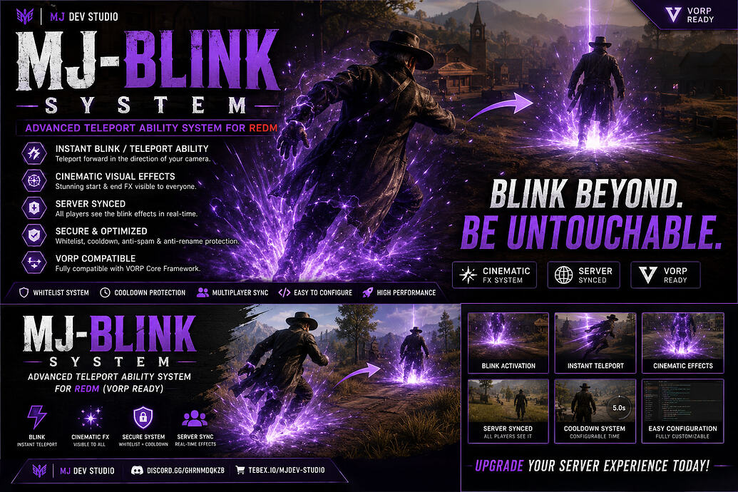 MJ-Blink Magic - RedM Releases - Cfx.re Community