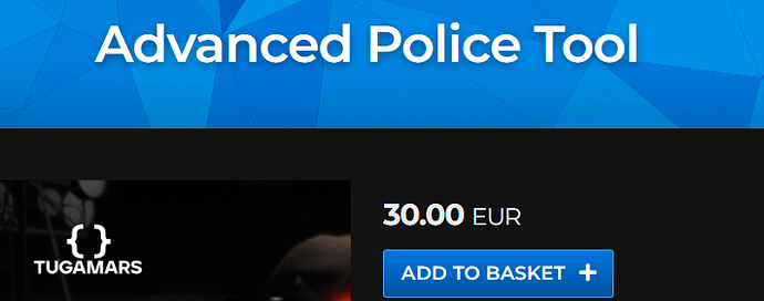 Advanced Police Tools - 12 modules (Cuffs, Patdown, Shackles, Camera ...