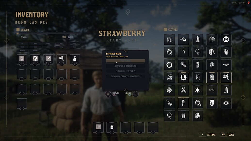 [VORP] Inventory Script for VORPCore - RedM Releases - Cfx.re Community