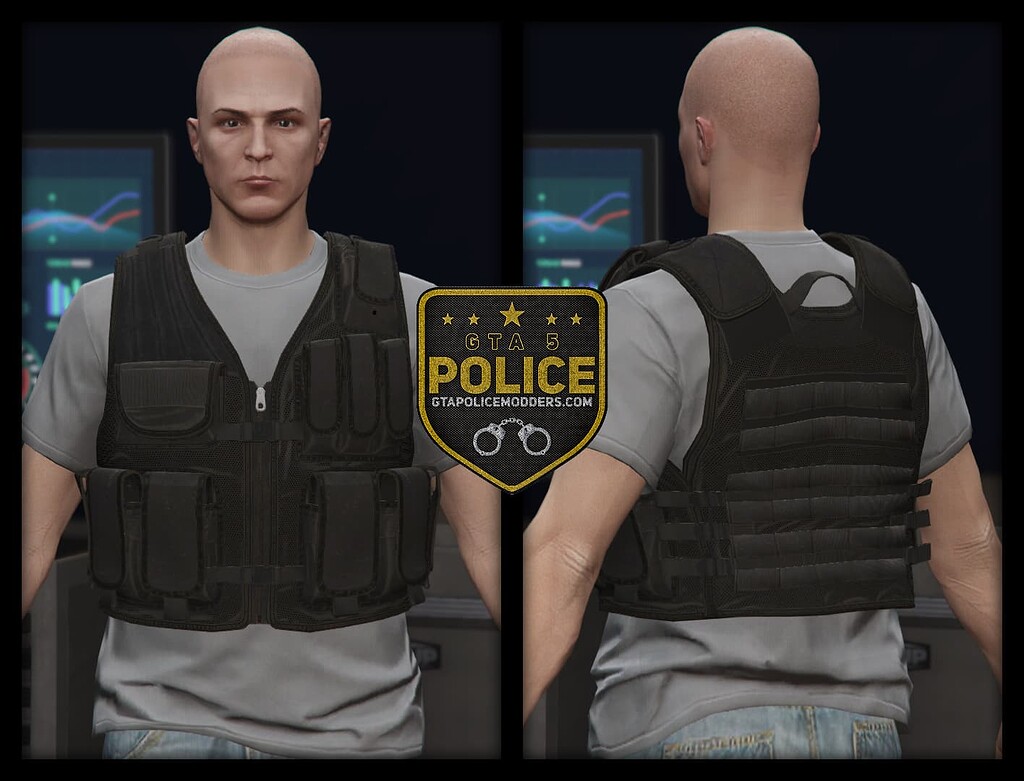 [PAID] Tactical Police Style Vest (Male) - FiveM Releases - Cfx.re ...