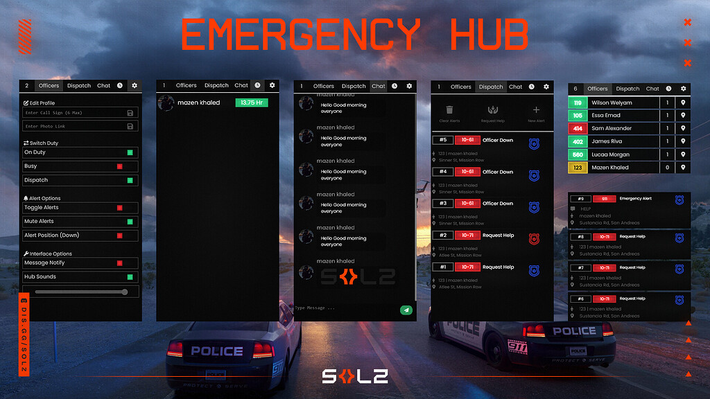Emergency Hub (QB / ESX) - FiveM Releases - Cfx.re Community