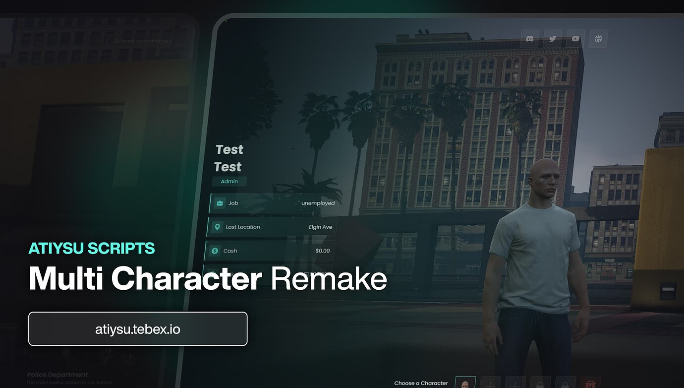 Advanced Multi Character V2 | Multi + Spawn - FiveM Releases - Cfx.re ...
