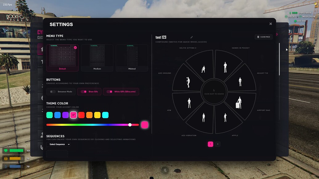 [PAID] [STANDALONE] NEW UI UPDATE! Cylex ANIMATION MENU V2 +6700 EMOTE ...