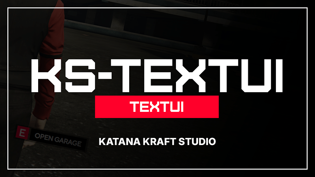 [FREE] KS-TextUi Easy & Free TextUI for FiveM - FiveM Releases - Cfx.re Community