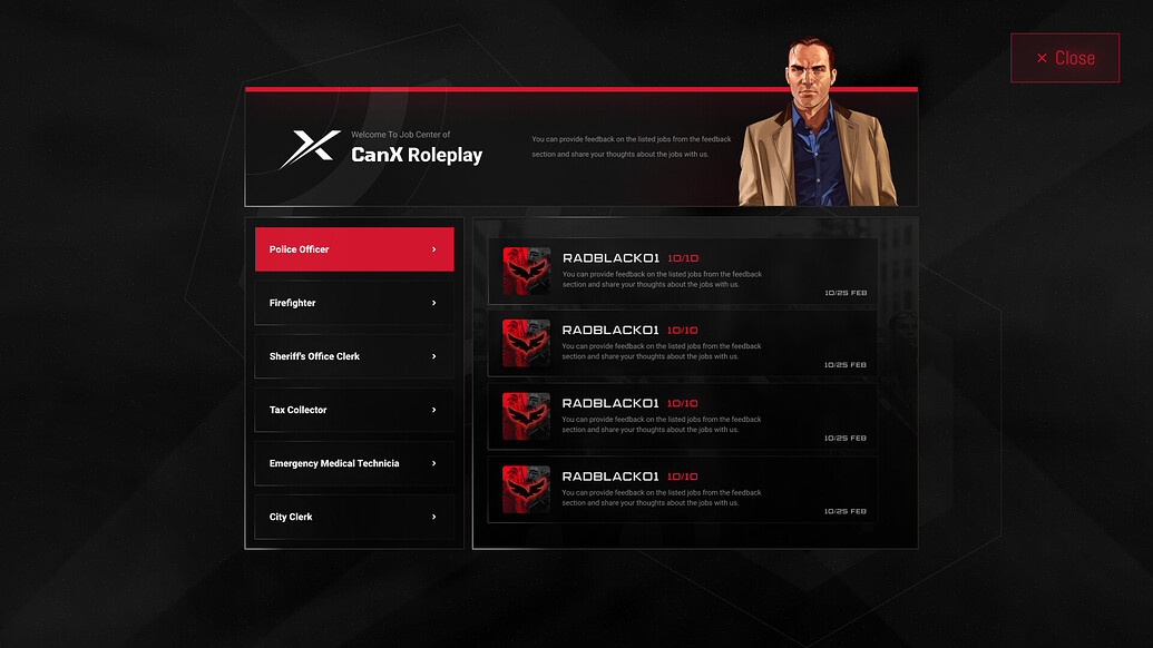 [PAID][STANDALONE] Canx - Job Selector V2 - FiveM Releases - Cfx.re ...