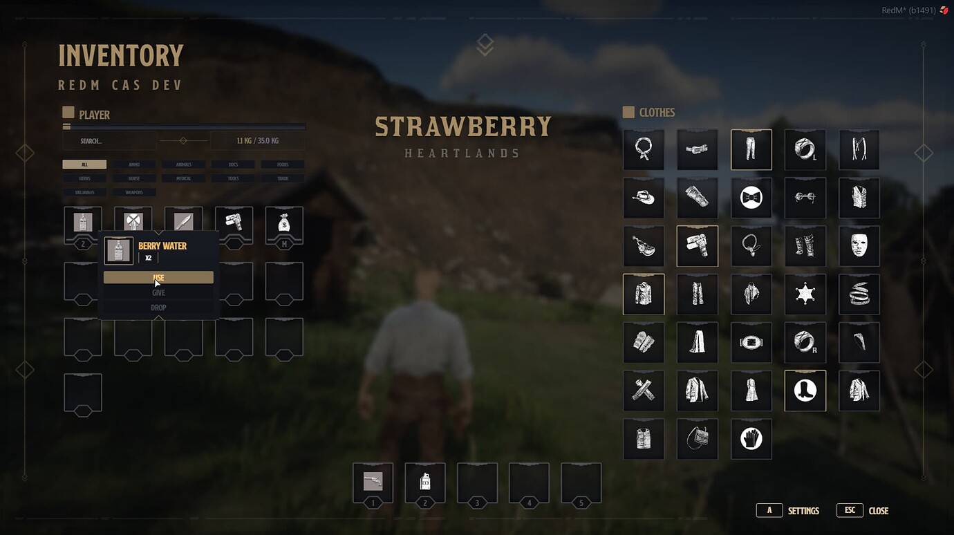 [VORP] Inventory Script for VORPCore - RedM Releases - Cfx.re Community
