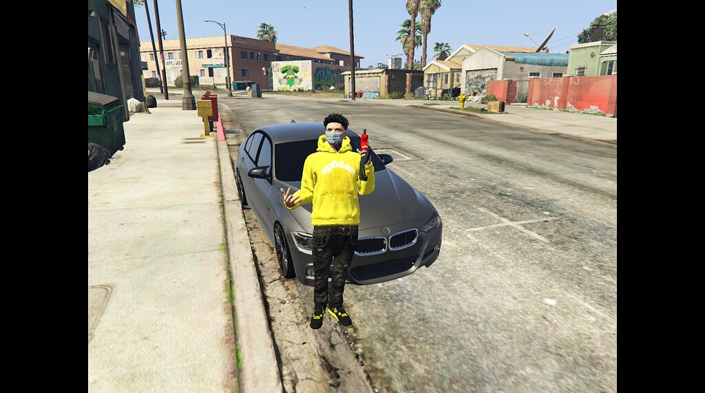 Franklins house with a draco - FiveM Snapmatic - Cfx.re Community