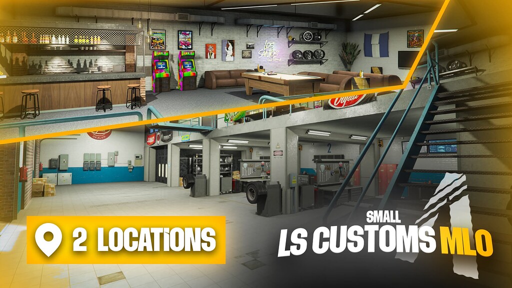 Kingmaps Small LS Customs Paleto bay + Sandy shores - FiveM Releases ...