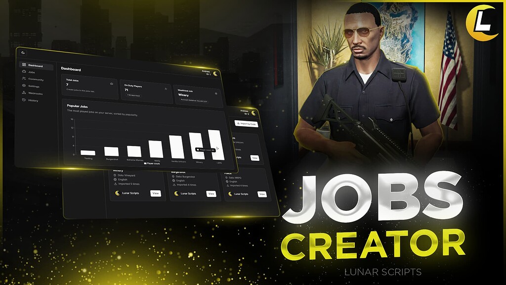 [ESX/QB] Jobs Creator - Create and import jobs with ease - FiveM ...