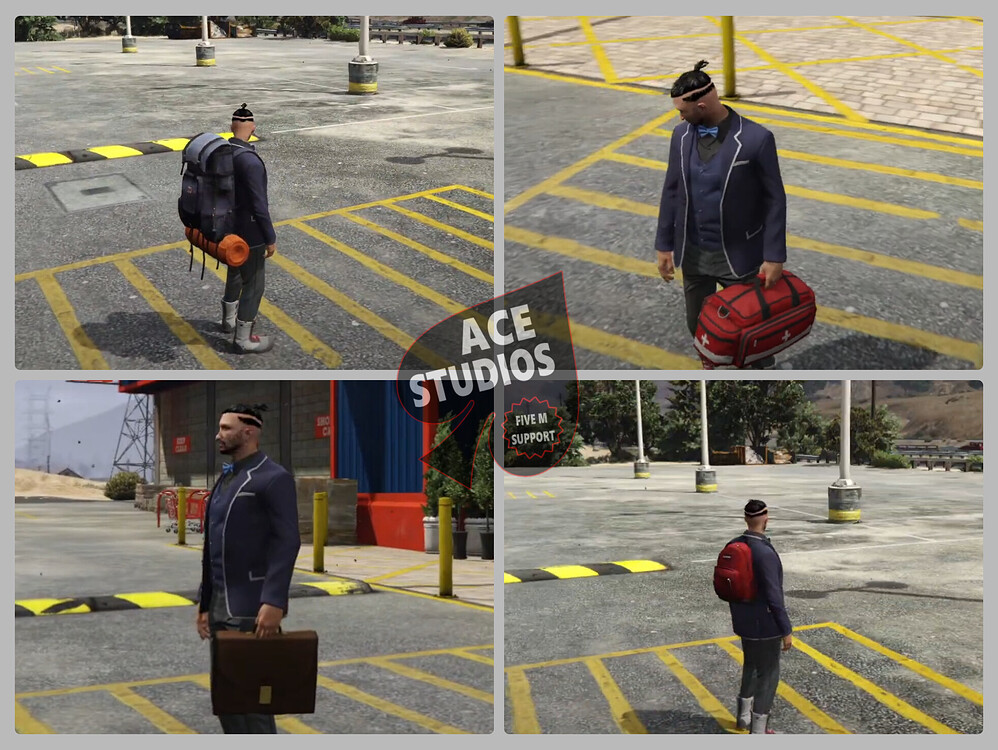 Backpacks Script | 11 Types of backpacks [OX] | Easily Add more Bags ...