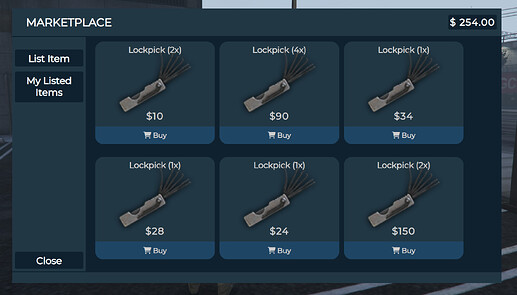 [QBCORE] [FREE] 🛒 Marketplace - FiveM Releases - Cfx.re Community