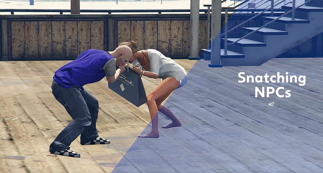 Bag Snatching | ESX, QBCore, Standalone - FiveM Search
