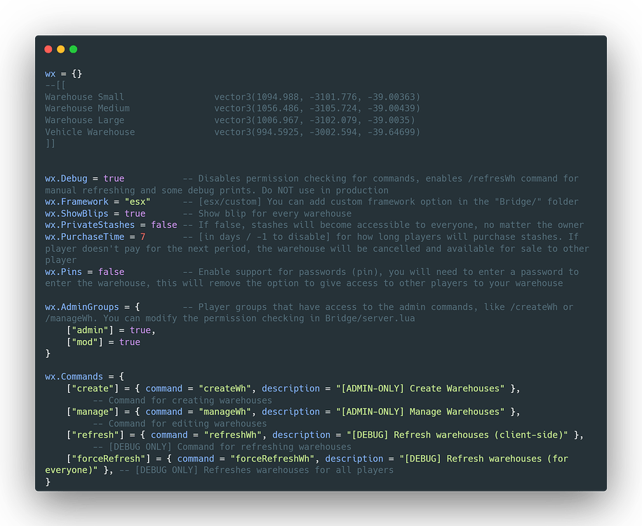[PAID] [ESX/CUSTOM] WX Warehouses - Advanced player-owned warehouse management - FiveM Releases ...