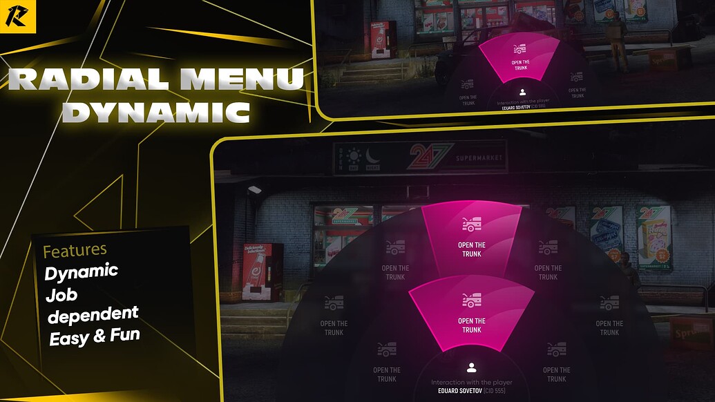 Dynamic Radial Menu - FiveM Releases - Cfx.re Community