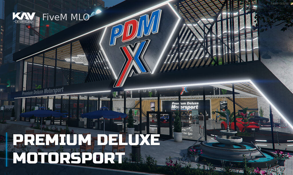 KAV Studio | PDM – Premium Deluxe Motorsport MLO - FiveM Releases - Cfx ...