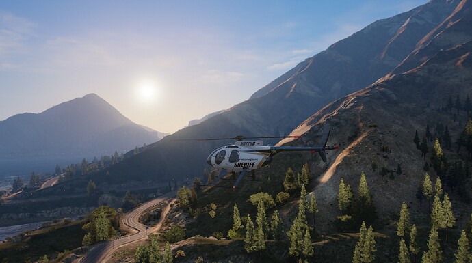 Mount Chiliad sun shot - FiveM Snapmatic - Cfx.re Community