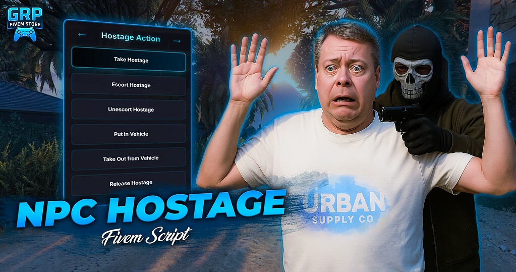 Advanced NPC Hostage System for QBCore and ESX - FiveM Releases - Cfx ...