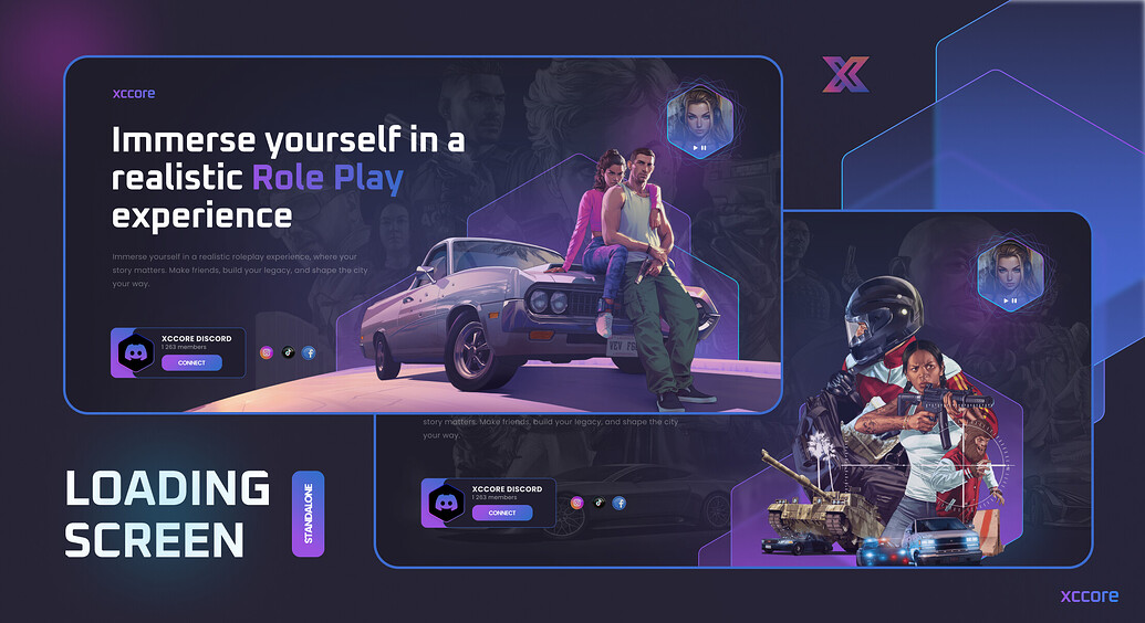 [PAID] Modern Loading Screen [Standalone] - FiveM Releases - Cfx.re ...