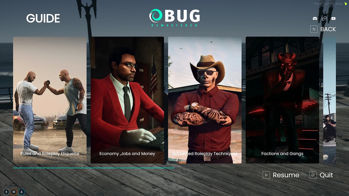 [QBCore][ESX] Pause Menu - The most advanced and modern. [RELEASE] - FiveM Releases - Cfx.re ...