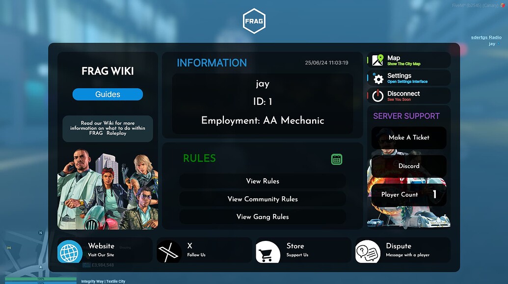 [PAID] [Standalone/QBCore] Jay Pause Menu - FiveM Releases - Cfx.re ...