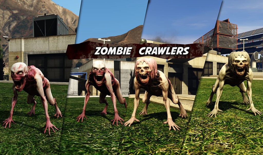 Zombie Crawlers - Add On Zombie Peds - FiveM Releases - Cfx.re Community