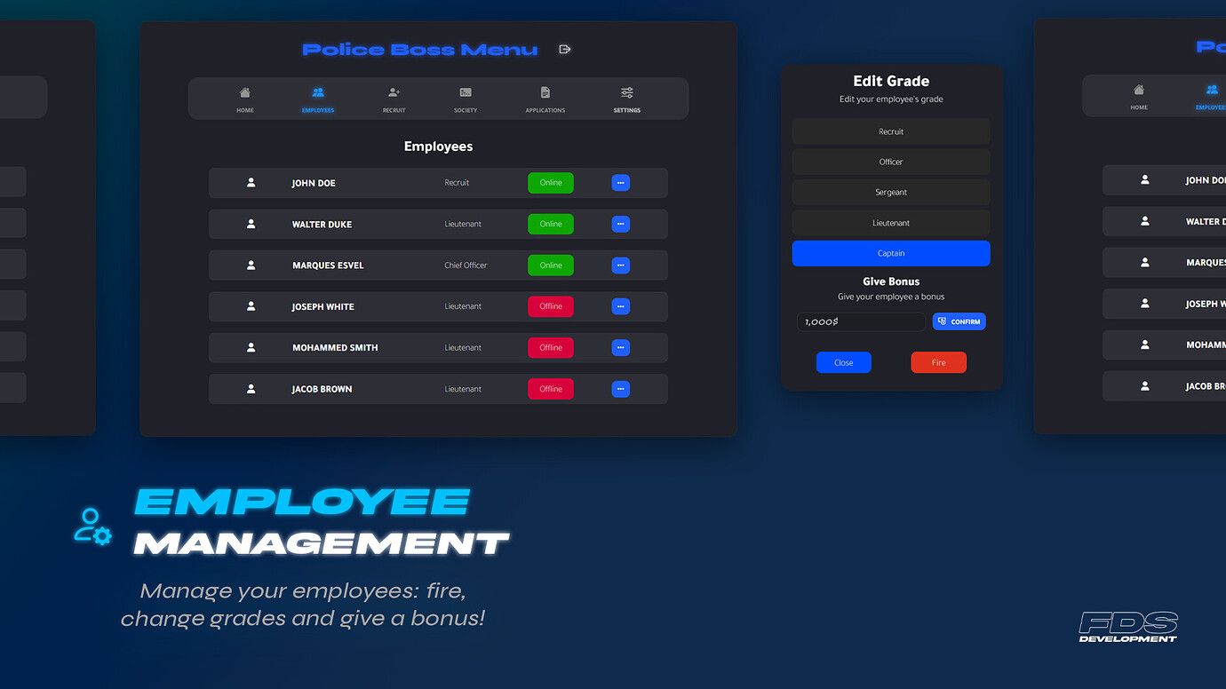 ULTRA Gang and BOSS MENU v2 [ESX/QB/QBOX] - FiveM Releases - Cfx.re ...