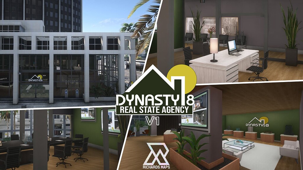 [MLO] [PAID] Dynasty8 Real State Agency Offices - FiveM Releases - Cfx.re Community