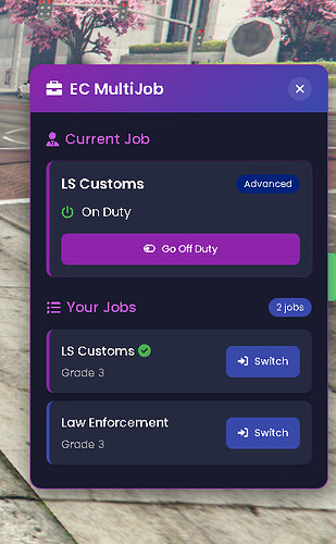EC-Multijob - FiveM Releases - Cfx.re Community