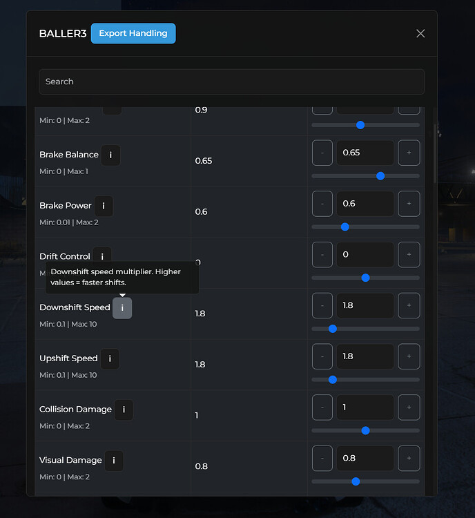 Free FiveM Vehicle Handling Editor - FiveM Releases - Cfx.re Community
