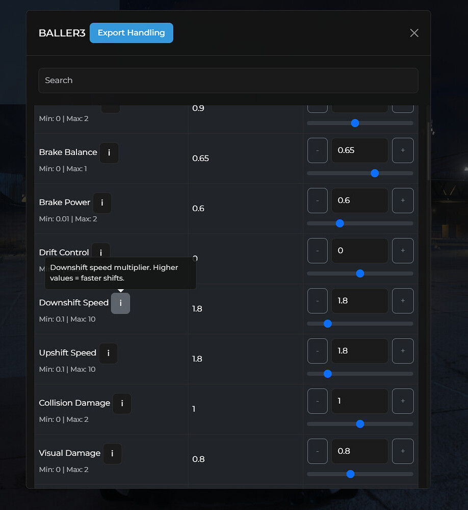 Free FiveM Vehicle Handling Editor - FiveM Releases - Cfx.re Community
