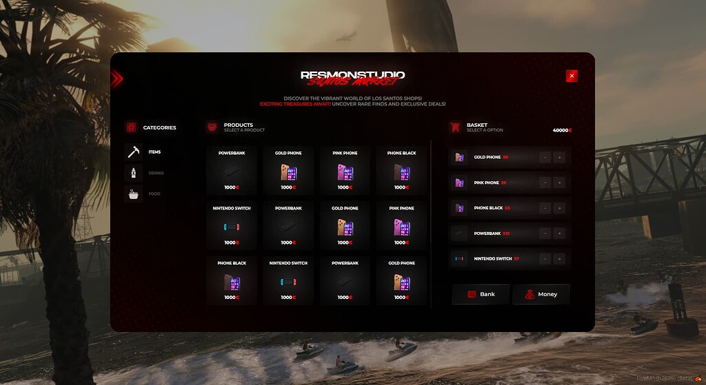 [Release][ESX][PAID] RS | Shopsystem | Highly Optimized 0.00MS - FiveM Releases - Cfx.re Community