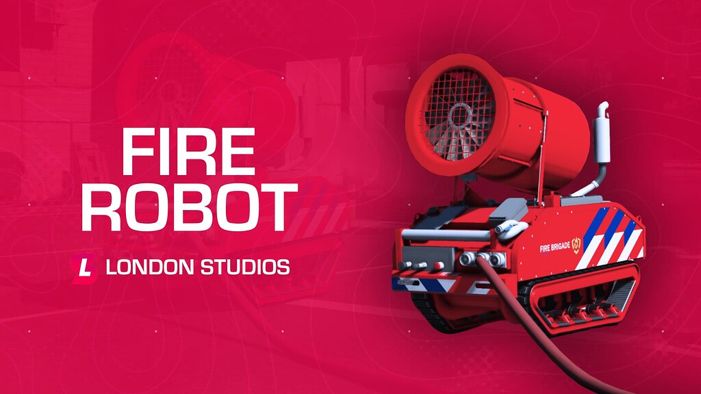Fire Robot - Working Water Monitor & Fan [Standalone] [Paid] - FiveM ...