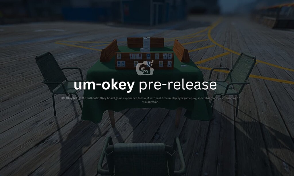 UM Okey Script (Rummikub) - FiveM Releases - Cfx.re Community