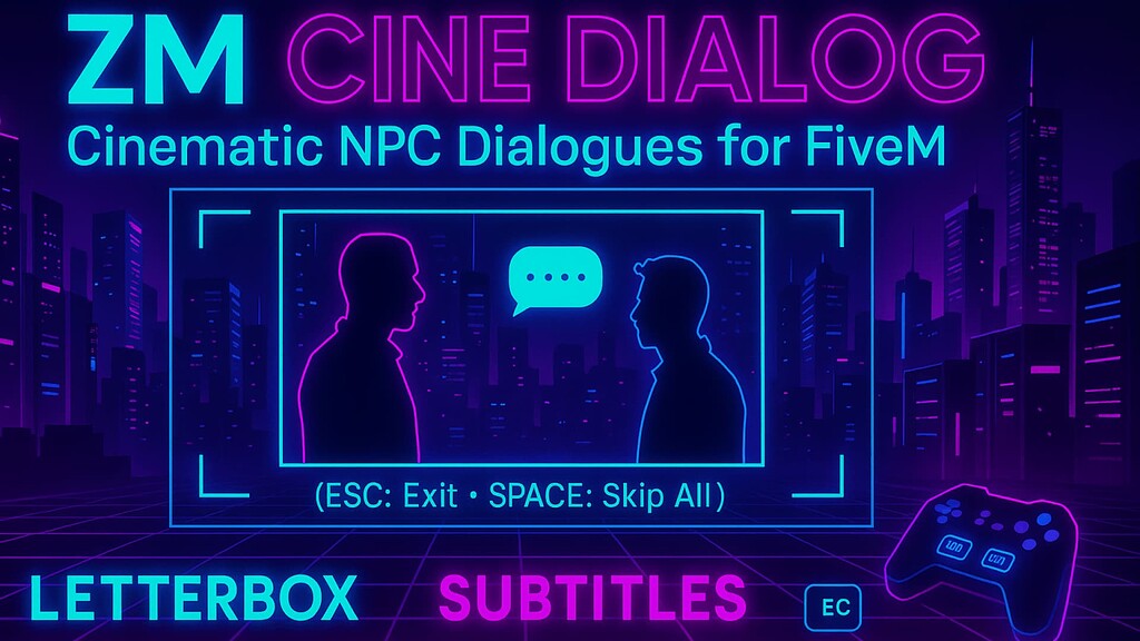FIVEM ADVANCED CINE DIALOG - FiveM Releases - Cfx.re Community