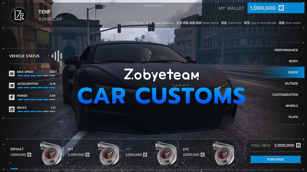 [ESX][QB] Car Customs | Full Customization - FiveM Releases - Cfx.re ...