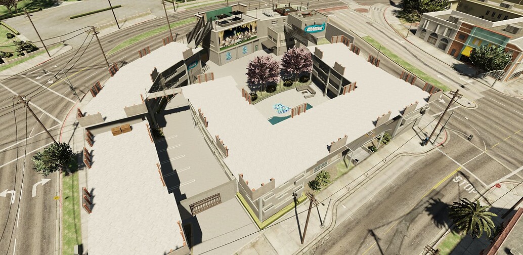 [Paid] SeaSide Block Hood Mapping V3 FIvem With Interior Morningwood ...