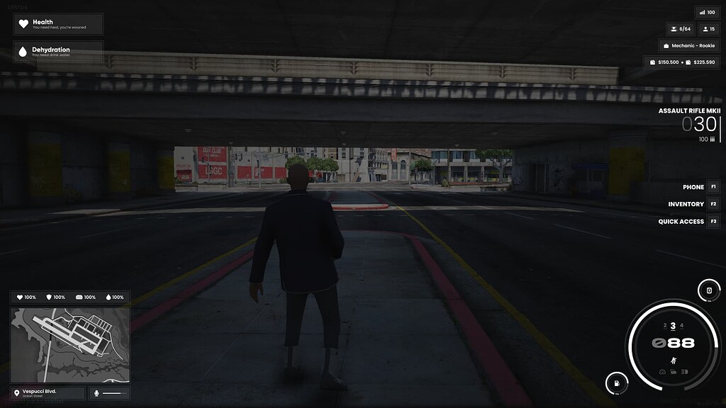 FiveM Hud System | Clean & Minimal White Design - FiveM Releases - Cfx ...