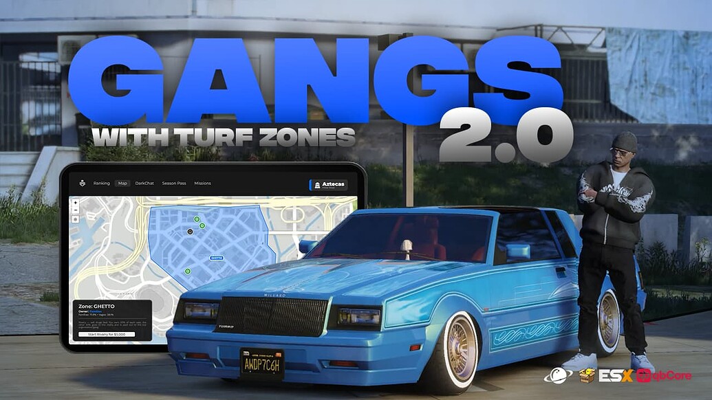 Gangs Script - Turf Zones & More - FiveM Releases - Cfx.re Community