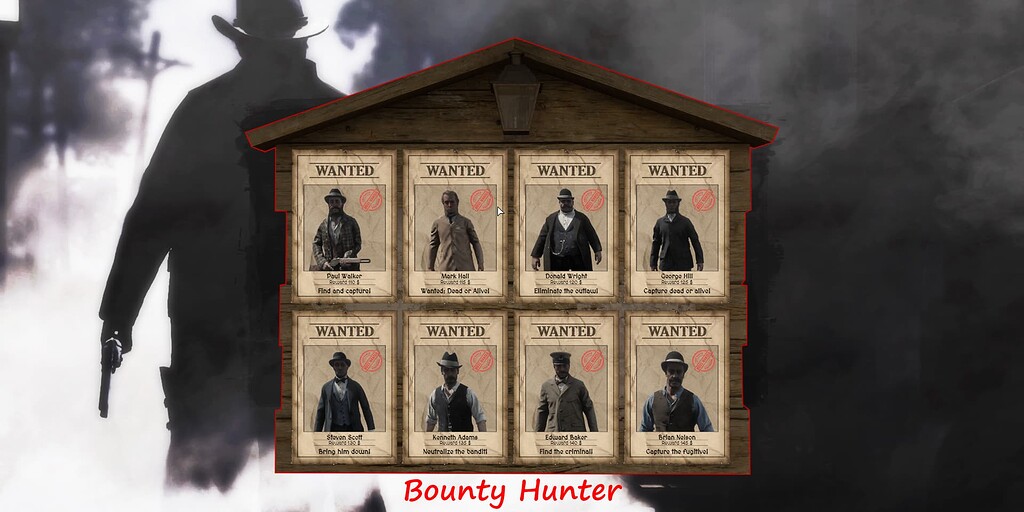 [VORP][QBRCore][RSG] Bounty Hunter - RedM Releases - Cfx.re Community