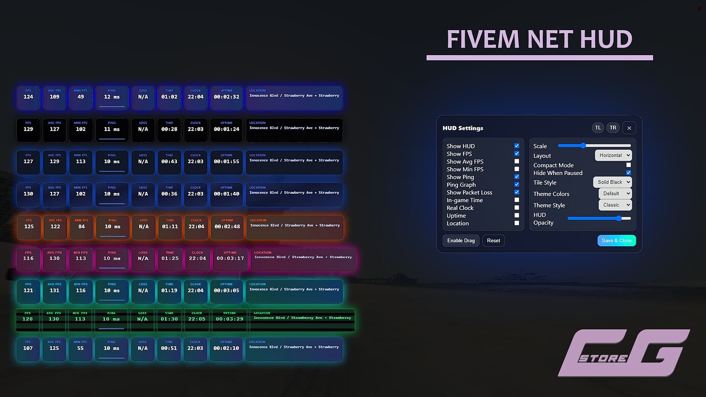 [Paid] Net HUD - FiveM Releases - Cfx.re Community