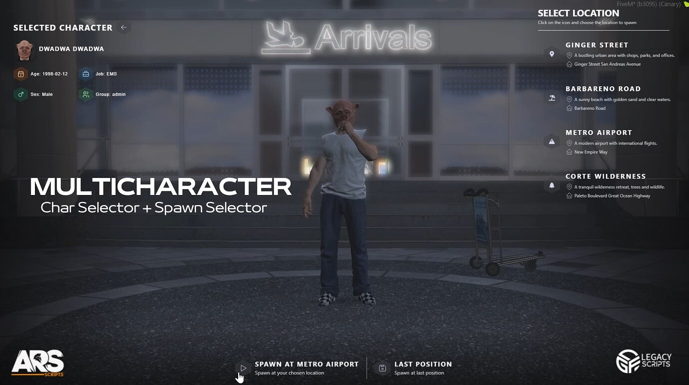 [ESX/QB/QBOX] Multicharacter & Character Creation & Spawn selector - FiveM Releases - Cfx.re ...