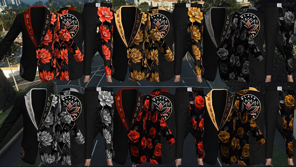 Black Lotus Suits For Male and Female [Black Friday 35%OFF] - FiveM ...