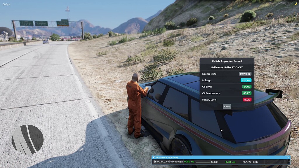 Vehicle Damage System (Engine Oil, Battery, Mileage and More) [Vehicle ...