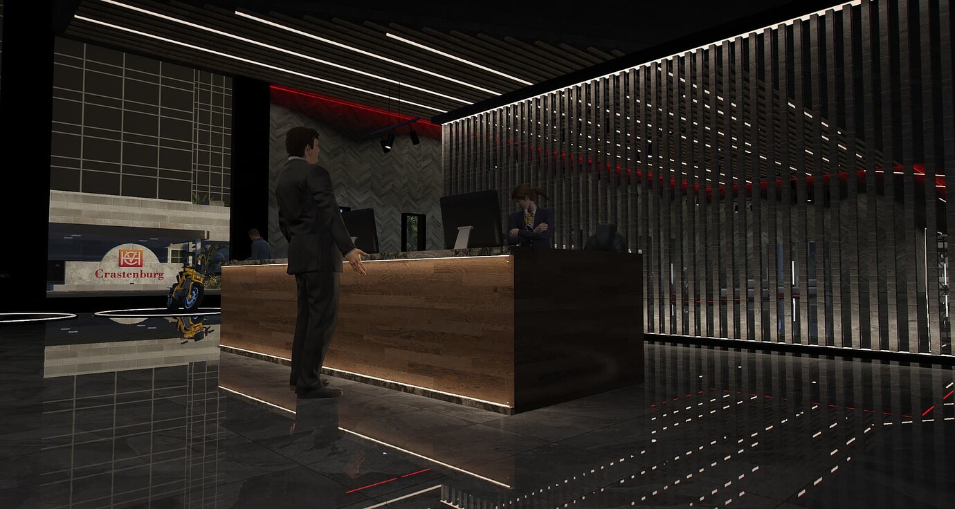 [MLO] Luxury Dealership & Mechanic Workshop & Media Center - Los Santos International Airport ...