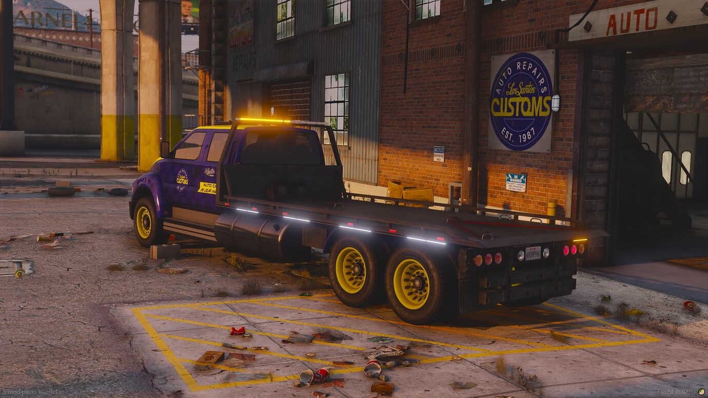 Lore Guardian Tow - Towtruck Flatbed - FiveM Releases - Cfx.re Community