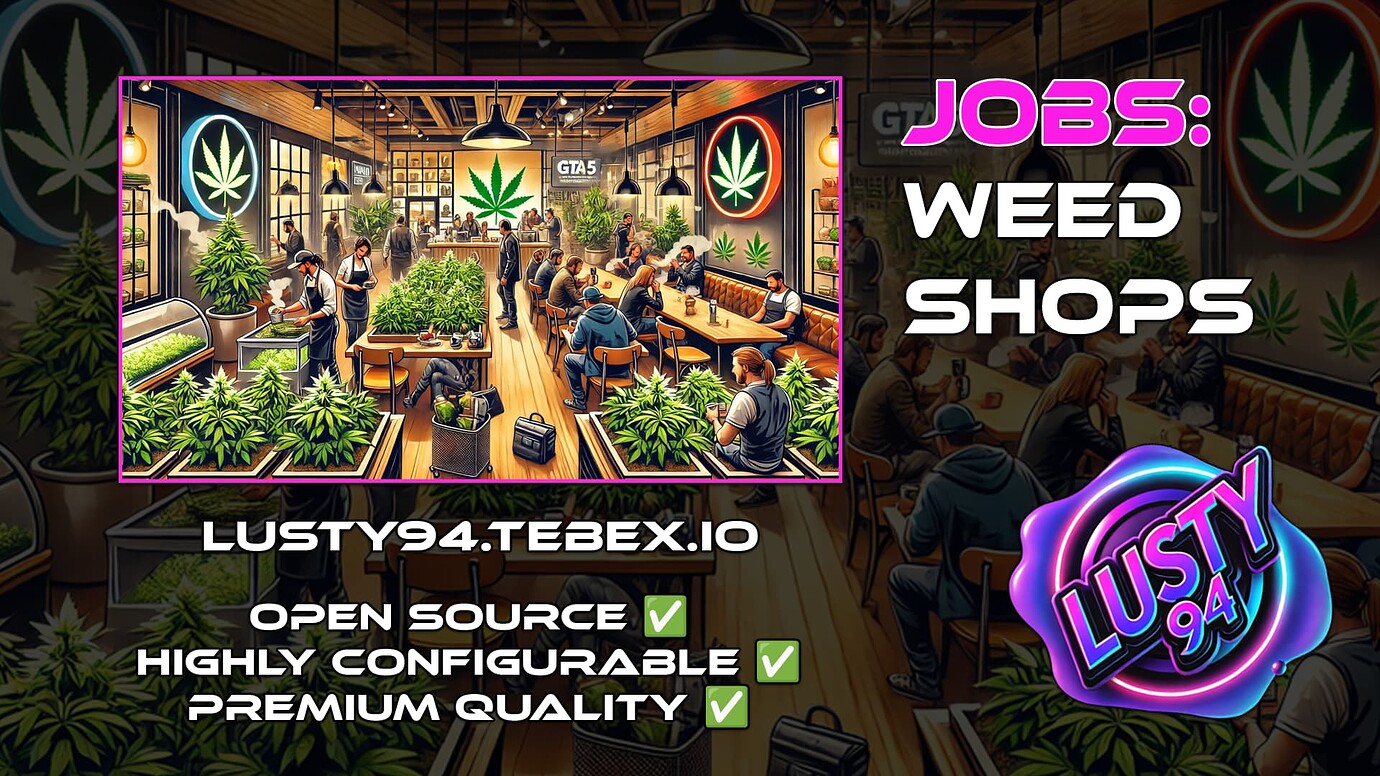 [PAID] [QB] Multi: Weed Shops - FiveM Releases - Cfx.re Community