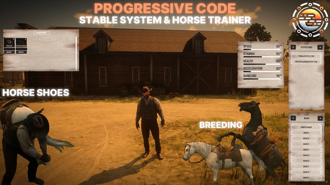 RedM Horse Trainer System [VORP-Core, RSG-Core, QB-Core, RedEm & RPX-Core] - RedM Releases - Cfx ...