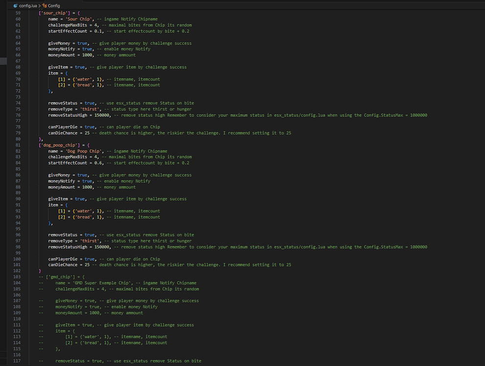 [ESX] [FREE] GMD_ChipChallenge | Salt, Hot, Sour, Poop... Chip | Cooperation with BzZz - FiveM ...