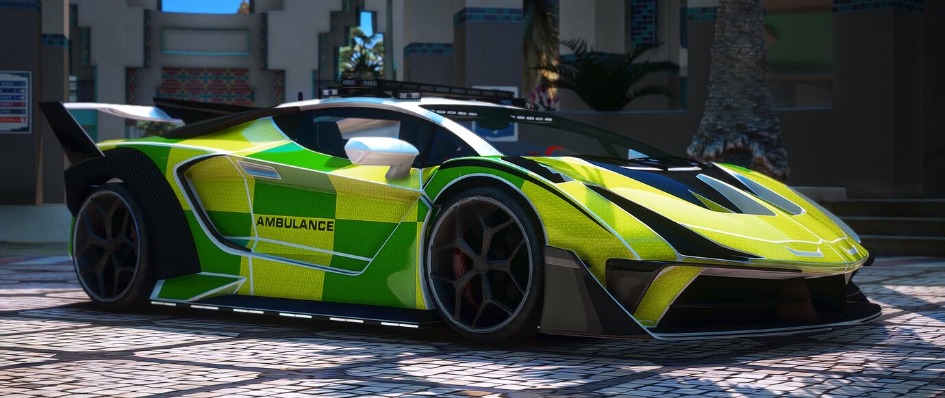 UK Ambulance Pack - ELS AND NON ELS Versions - FiveM Releases - Cfx.re ...